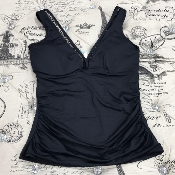 🎁 Sea Level Lola Cross Over Tankini Top – US 8075